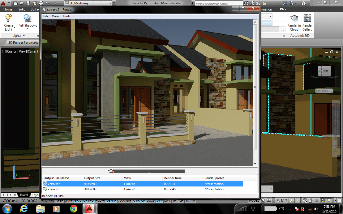 Download Materi AutoCAD 3D Rendering – KARYAGURU CENTER
