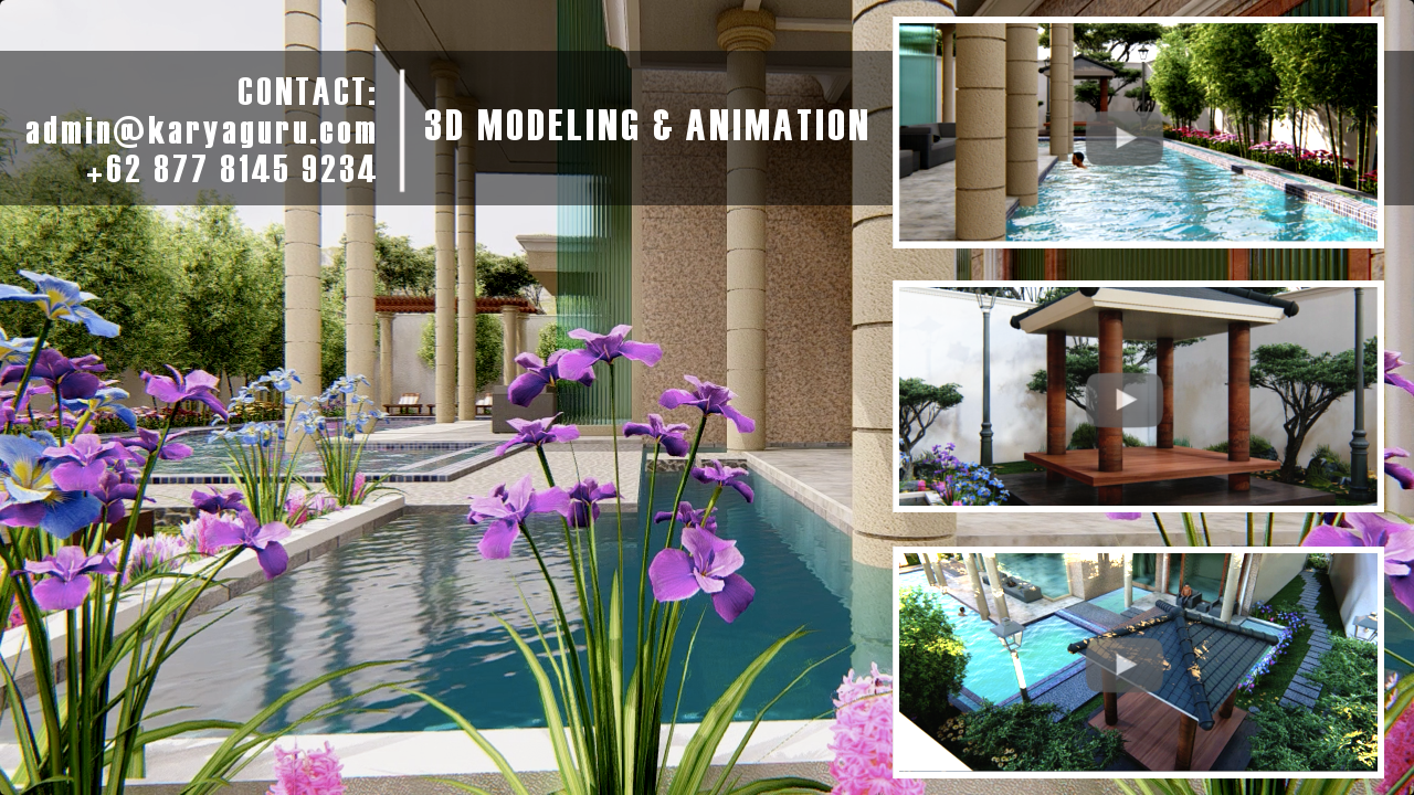 Download Materi AutoCAD 3D Rendering – KARYAGURU CENTER